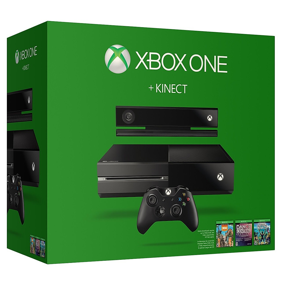 Xbox One 500GB Console with Kinect Bundle (Includes Chat Headset)