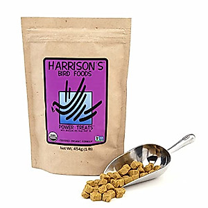 Harrison's Bird Food Power Treats with Red Palm Fruit Oil, 1 lb. 454g