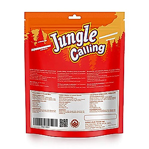 Jungle Calling Dog Treats, Skinless Chicken Wrapped Sweet Potato, Gluten and Grain Free, Chewy Dog Bites for Balanced Nutrition, 10.6oz