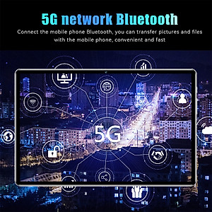 Android 12.0 Tablet Ultra-Thin 10.1 Inch HD 8-Core Tablet Computer Tablets, Voice Call Game Office Tablet, 2+32G, 8600mAh Large Capacity Battery