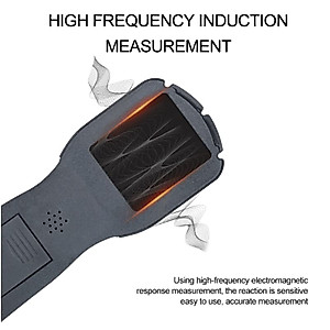 GHGHF Digital Hygrometer Meter for Wood/Cardboard Lumber Humidity Tester Fast & Precise Microwave Measurement LCD Display