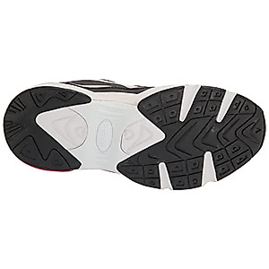 Propét Women's Stability Marvel Sneaker, Red/Charcoal, 8.5 US