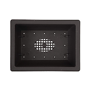 KINJOEK 20 PCS 6.5 Inch Plastic Bonsai Training Pots with Drainage Trays, Rectangular Plant Bonsai Pot, Flower Succulent Tree Growing Pots Container for Garden, Indoor, Home Decorative