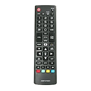 New Replacement AKB74475401 TV Remote fit for LG TV 55UF6450 55UF6790 55UF6800 60UF7300 65LF6350 65UF6450 65UF6490 65UF6790 65UF6800 24LF4820 32LF595B 43LF5900 43UF6400 49UF6400 49UF6430 49UF6490