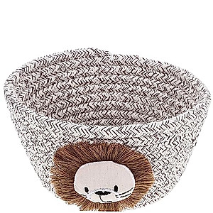 Alipis Baby Baskets for Storage Storage Basket Woven Storage Baskets Small Woven Baskets Bathroom Baskets for Organizing Basket Porch Nursery Storage Basket Storage Box Fabric