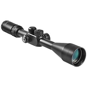 Barska AC10776 Illuminated Reticle Rifle Scope 6-20x50 First Focal Plane Mil-Dot Reticle, Black Matte