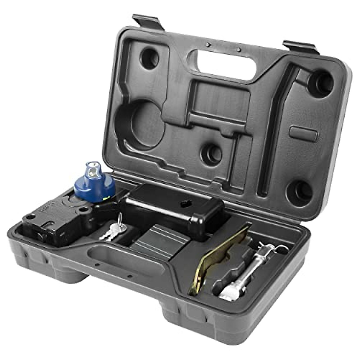 Draw-Tite Hidden Hitch 76905, Completely Hidden Trailer Hitch, 2 in. Removable Receiver, Black, Compatible with 2016-2022 Lexus RX350, 2016-2021 Lexus RX450h