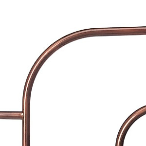 Safavieh Home Paloma Retro Antique Bronze Headboard, Queen