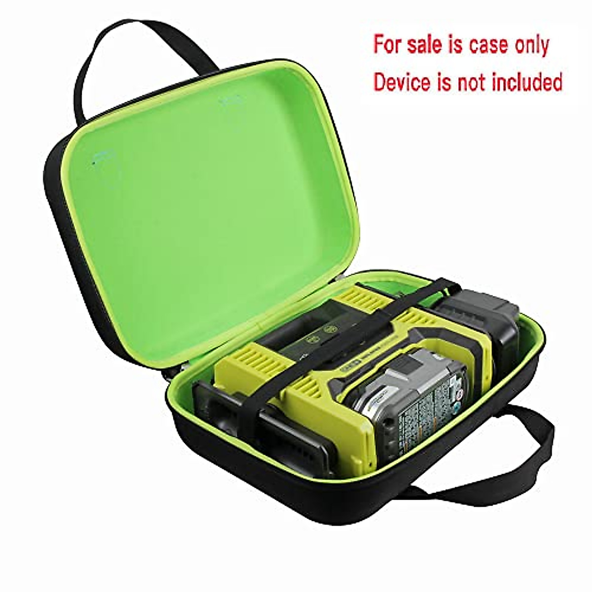 Hermitshell Hard Travel Case for Ryobi P747 18-Volt ONE+ Dual Function Inflator + Battery + Charger