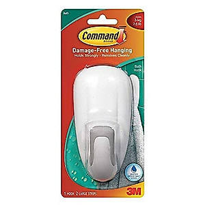 Bathroom Hook With Command Adhesive