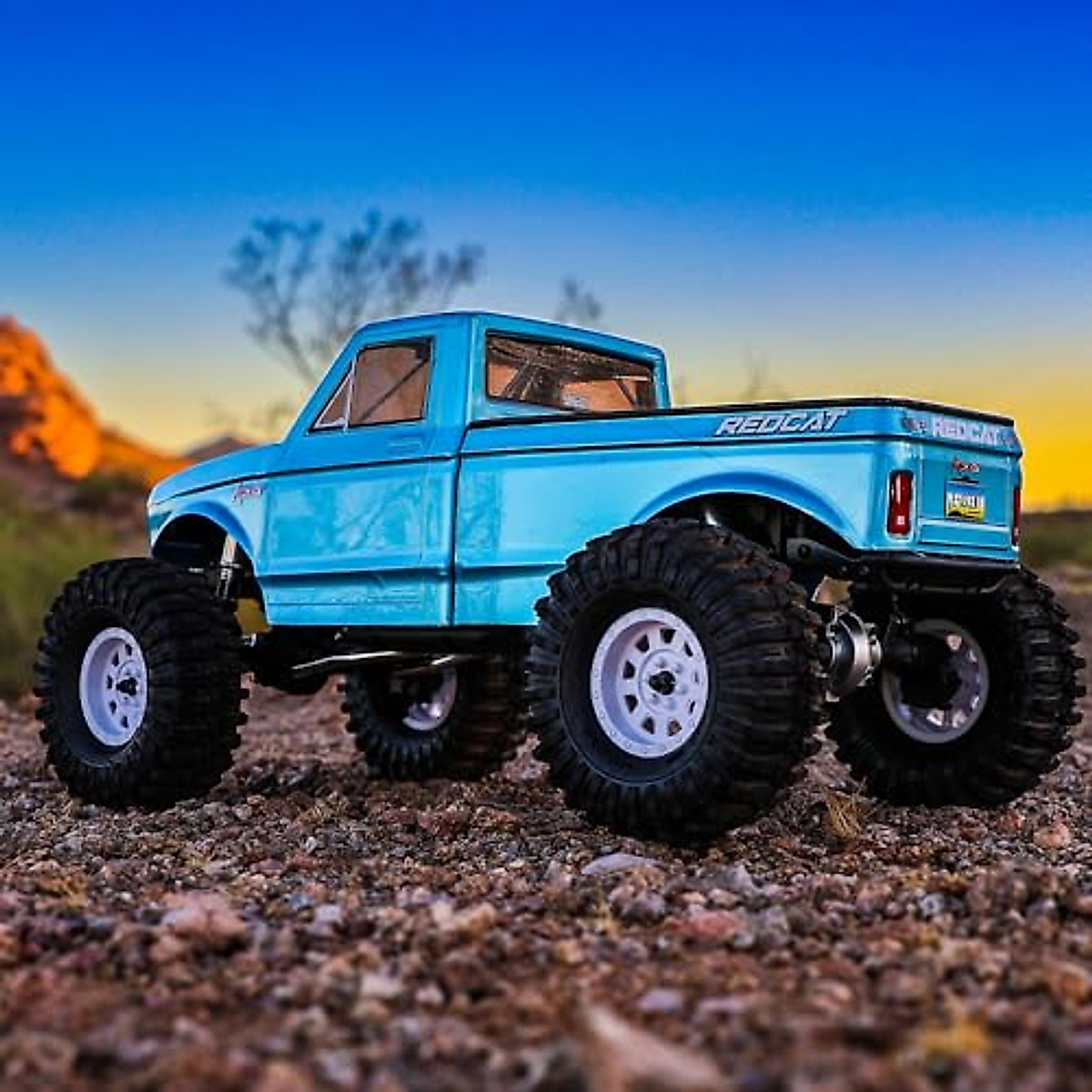 Redcat Ascent 1/10 Scale Low Center of Gravity (LCG) Performance Rock Crawler - Blue