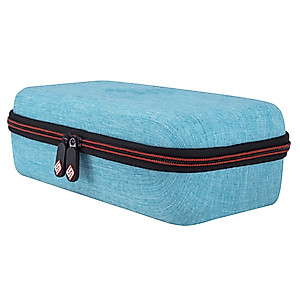 Satisfye - ZenGrip Go Elite Bundle (Lite), Accessories Compatible with Nintendo Switch Lite - Bundle includes: Grip, Elite Case, Low Profile A-C USB Cable. BONUS: 2 Thumbsticks (Turquoise)