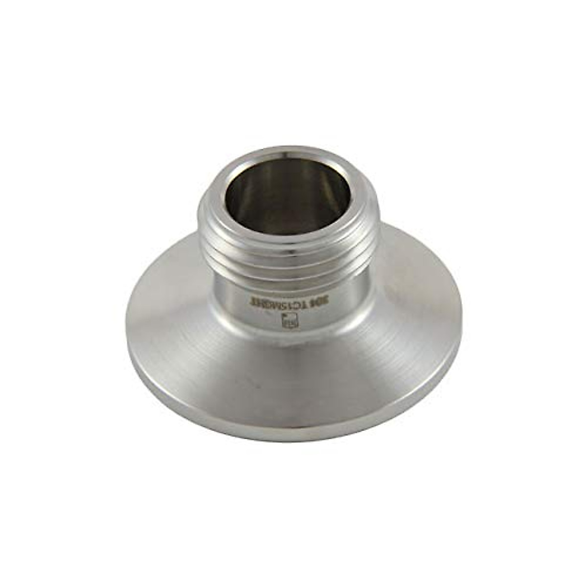 Brewers Hardware 1.5" Tri Clover Compatible X Garden Hose Thread Adapter (3/4" Male Garden Hose)