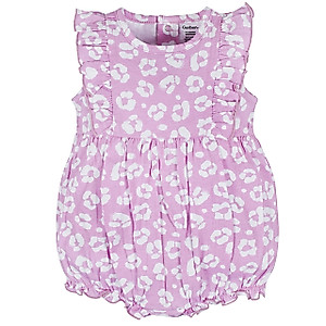 Onesies Brand Baby Girls 3-Pack Romper, Rainbows, 3-6 Months