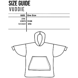 Pokemon Pikachu Vuddie Oversized Blanket Hoodie Kids Boys Girls Yellow Fleece