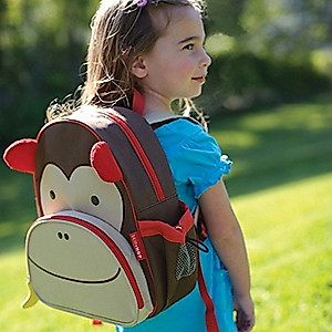 Skip Hop Toddler Backpack, Zoo Preschool Ages 3-4, Monkey