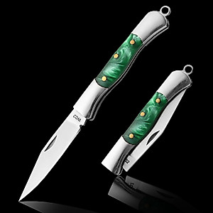 VIFUNCO Pocket Knife for Men, Box Cutter Knife, EDC Pocket Knives for Outdoor Camping, Gifts for Dad