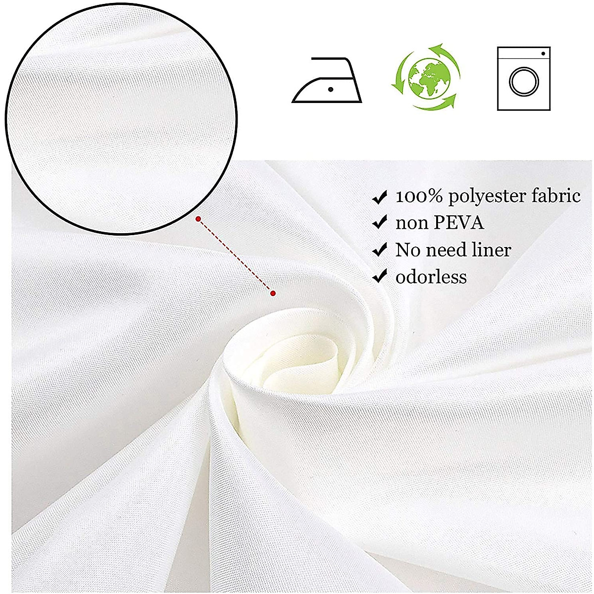 MEUNEAR Christmas Winter Shower Curtain Set Pink Flamingo and Christmas Tree on Snowfield Shower Curtain for Bathroom, Pine Tree Covered with Snow Shower Curtain with Hooks, 72L X 60W inches