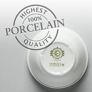 WM Bartleet & Sons 1750 Traditional Porcelain Pudding Basin (13cm/375ml/0.7pt) – White