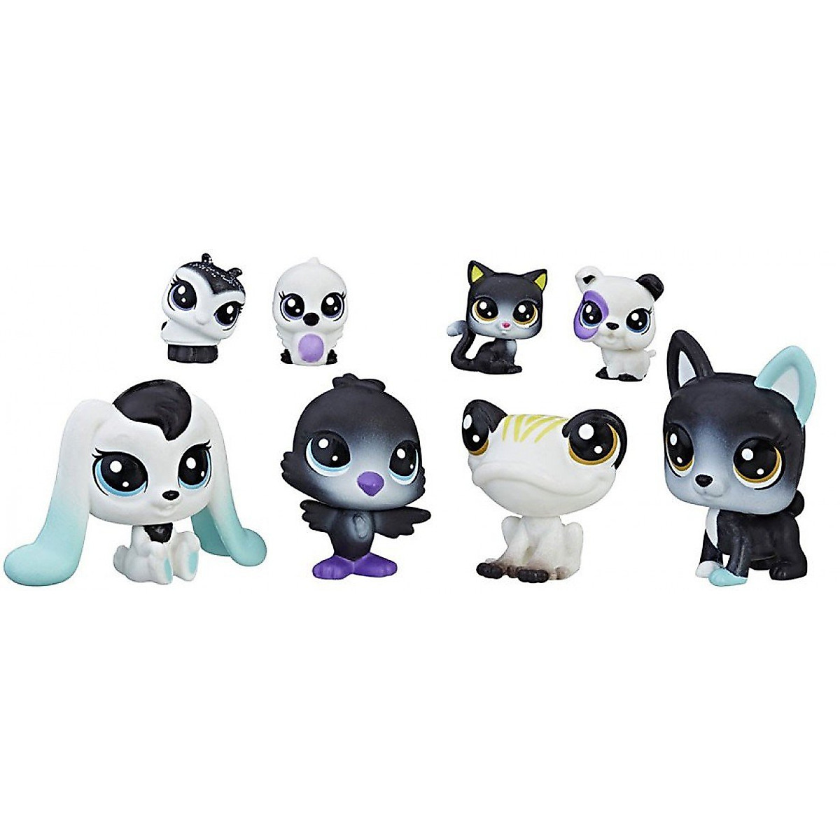 Littlest Pet Shop Black & White Pet Friends, Collection 1