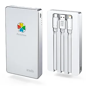 iDiskk 2TB App-le Certified External Hard Drive for iPhone & iPad Android Mobile 2TB Photo Stick,MacBook and PC, Photo Storage Phone Drive to Bacukp Photos/Videos,Files for iPhone 15/14/13/12/11/X