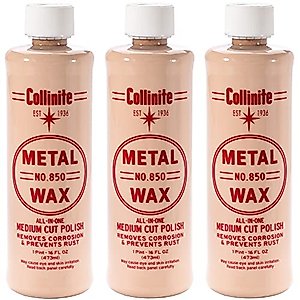Collinite No. 850 Metal Wax, 16 Fl Oz - 3 Pack
