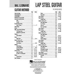 The Hal Leonard Lap Steel Guitar Method Book/Online Audio