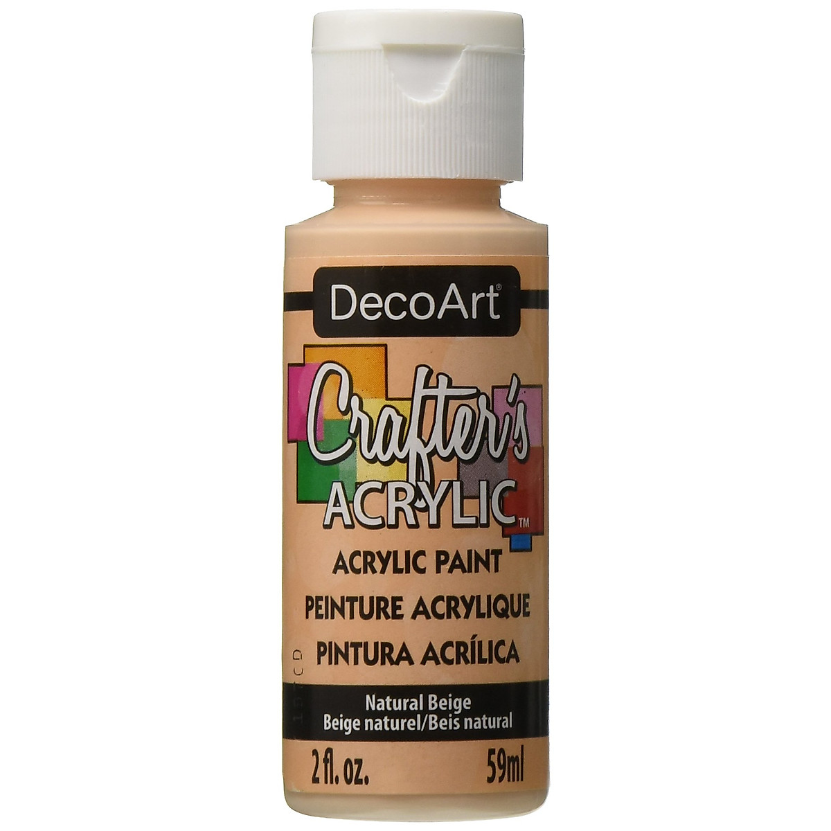 DecoArt Crafter's Acrylic Paint, 2-Ounce, Flesh