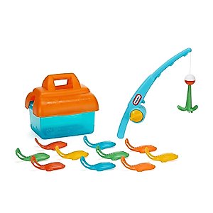 Little Tikes Cast & Count Multicolored Fishing Set Game Toy for Preschool Kids