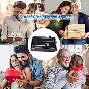 Gifts for Men or Women, Cell Phone Stand with Wireless Bluetooth Speaker, Adjustable Non-Slip Portable Tablet Holder, Desktop Cool Tech Gadgets for Mens Boys, Unique Birthday Gift Ideas for Mom Dad