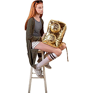 LEGO Brick Backpack - Gold Fashion Backpack, Gold