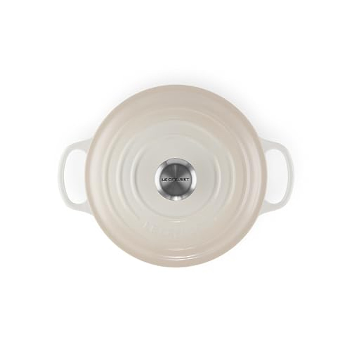 Le Creuset Enameled Cast Iron Signature Sauteuse Oven, 3.5 qt., Meringue