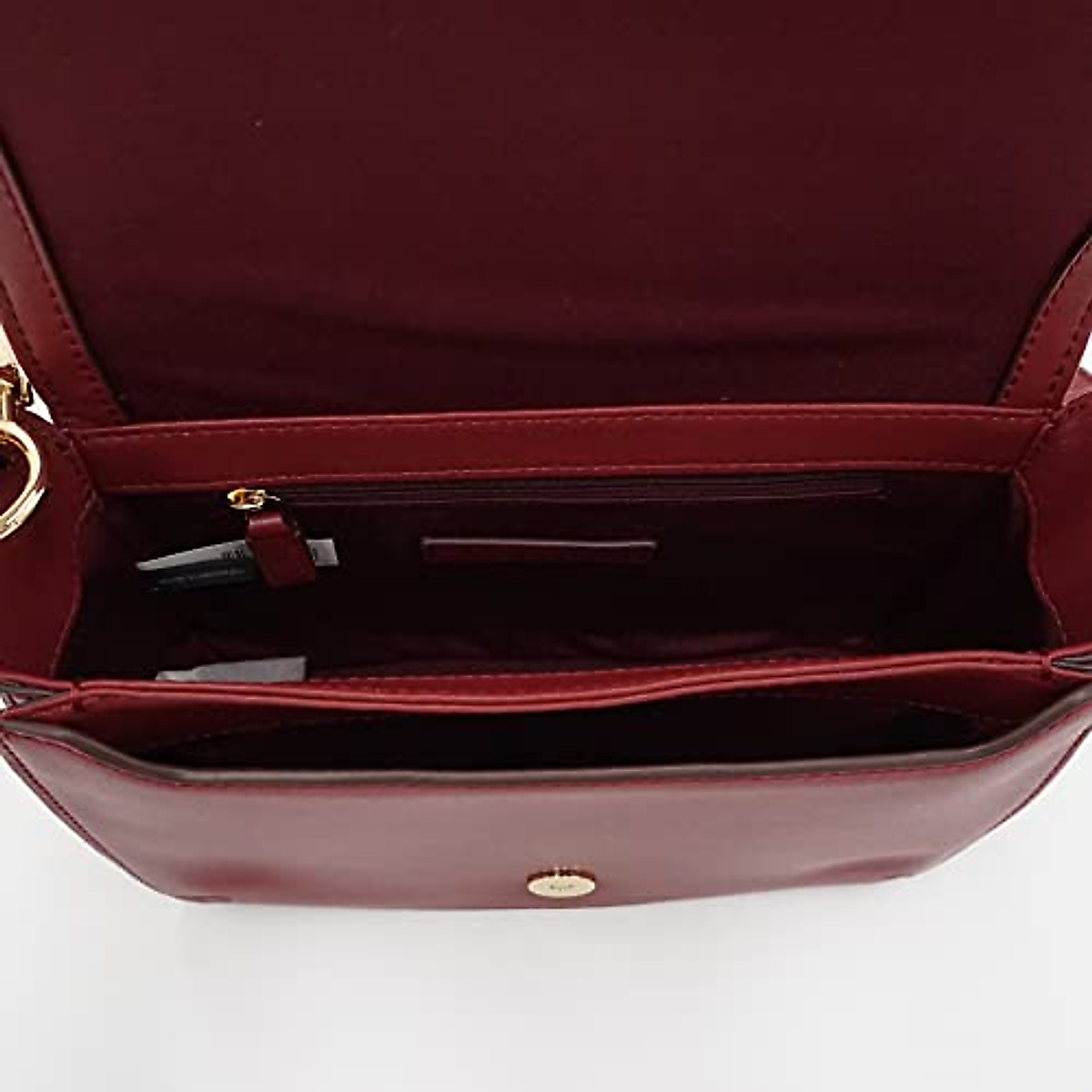 Marc Jacobs H900L01RE21 Syrah Women's Full Flap Logo Shoulder Bag