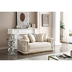 Glory Furniture Talia G0997A-L Loveseat Ivory