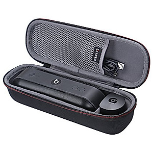 LTGEM Case Compatible with Beats Pill+ Plus Portable Speaker, Black