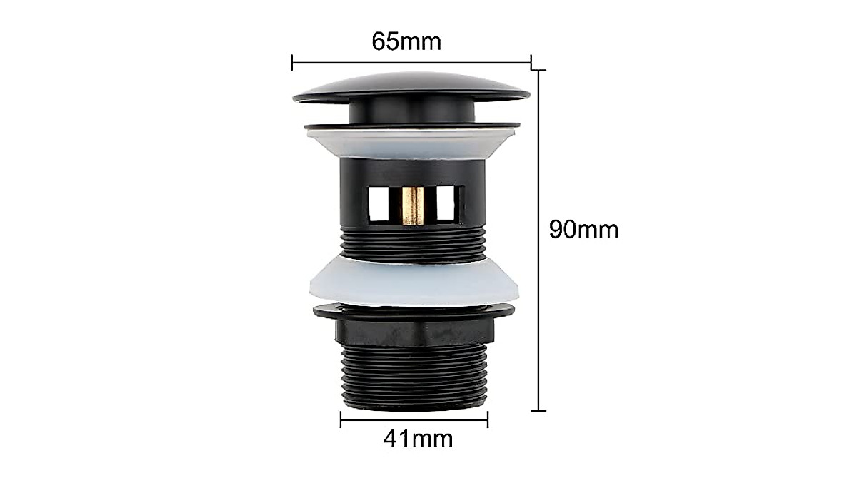 Stainless Steel Basin Sink Drain Stopper with Overflow