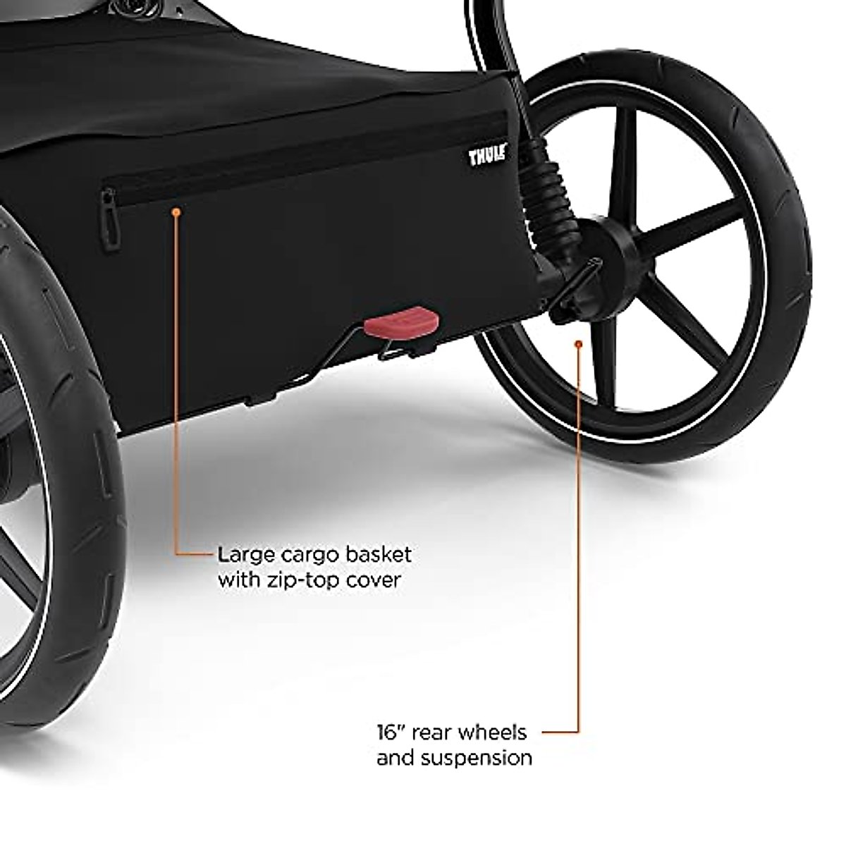 Thule Urban Glide 2 Jogging Stroller - Double Baby Stroller Perfect for Daily Strolling and Jogging - Features 5-Point Harness, Lightweight and Compact, Durable and Versatile Design for All Terrains
