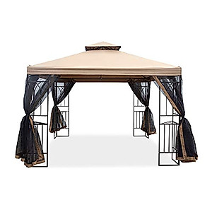 Garden Winds Replacement Canopy Top Cover for Aldi Gardenline 2019 Gazebo- Standard 350