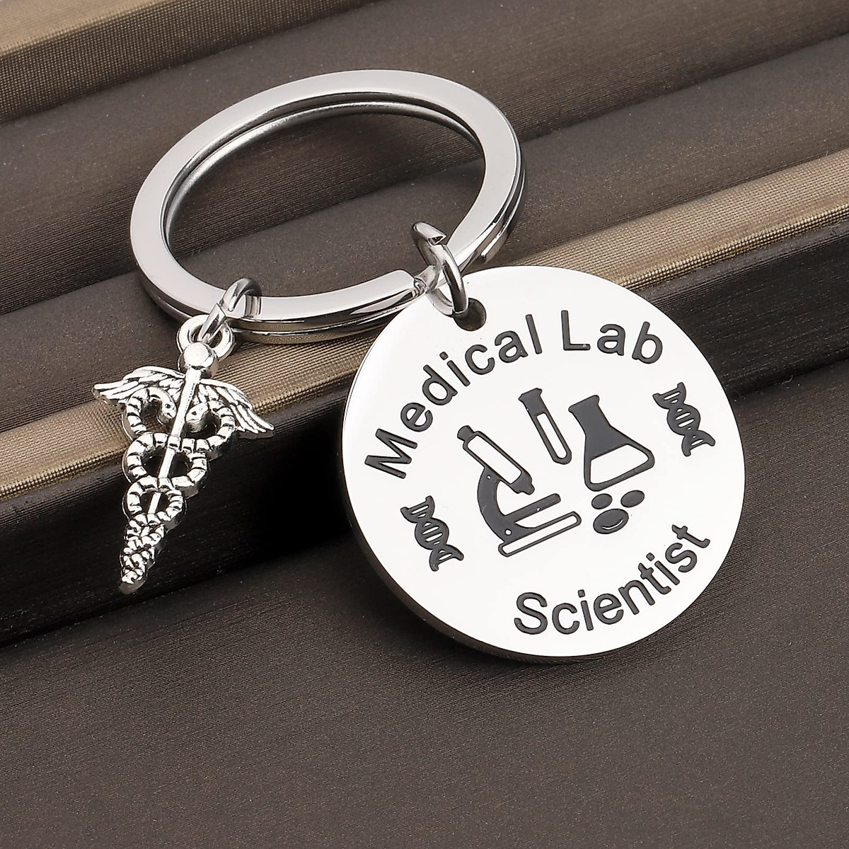 TGBJE Medical Lab Scientist Gift Medical Lab Scientist Keychain Lab Assistant Gift Medical Laboratory Scientist Gift (Lab Scientist)