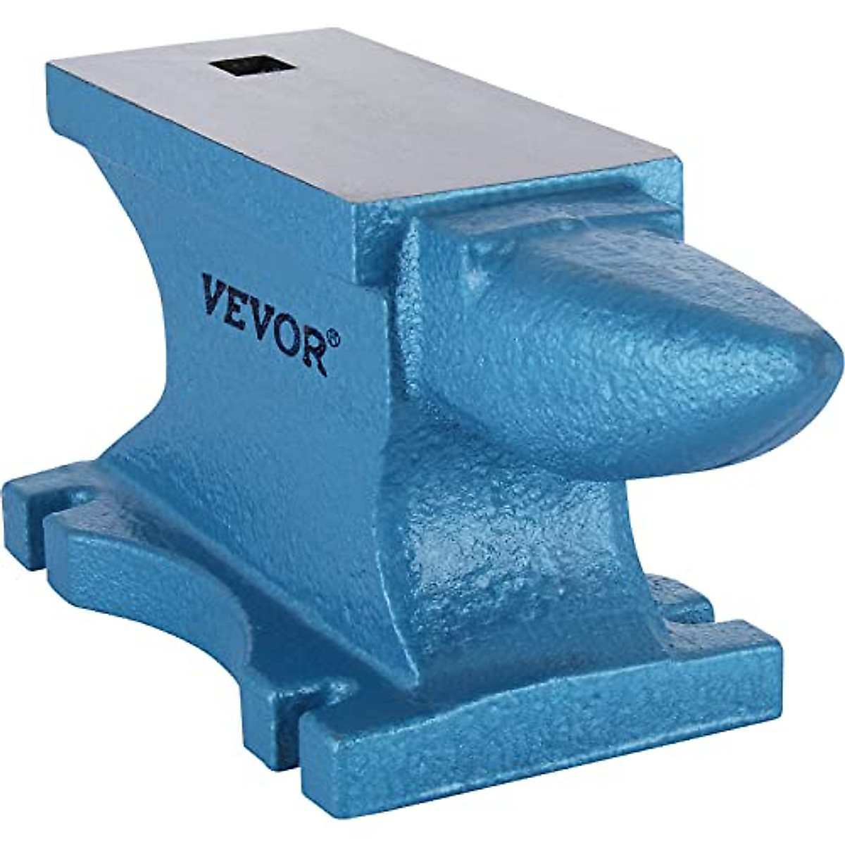 Happybuy Single Horn Anvil 55Lbs, Cast Iron Anvil Blacksmith Withstands Heavy Blows,Anvil Rugged Round Horn Anvil Blacksmith Jewelers Metalsmith Tool, for Sale Forge Tools and Equipment