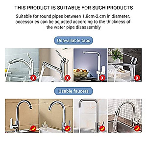 SooGree Kitchen Sink Organizer Over Faucet Sponge Holder,304 Stainless Steel Heavy Duty Thickening Hanging Faucet Drain Rack for Scrubbers,Soap,Bathroom,Detachable Storage Rack