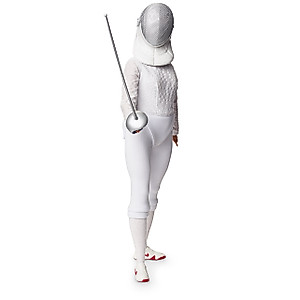 Barbie Ibtihaj Muhammad Doll with Fencing Uniform, Hijab, Sabre and Mask