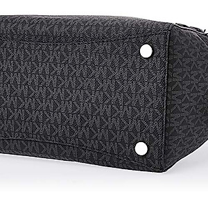 Michael Kors Voyager East/West Signature Tote One Size (Black)