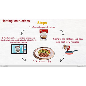 CHATA Shredded Beef Pouch, Practical & Savory Shredded Beef, Ready-to-Eat, No Preservatives, 8 Oz (Pack of 1)