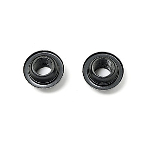 WELWIK 2PCS 3/8x26T Rear Axle Nut, Bike Bicycle Axle Nuts, Hub Nuts, Bike Bicycle Rear Axle Nuts Hub Nuts, Cone Nuts Dust Protector, Large