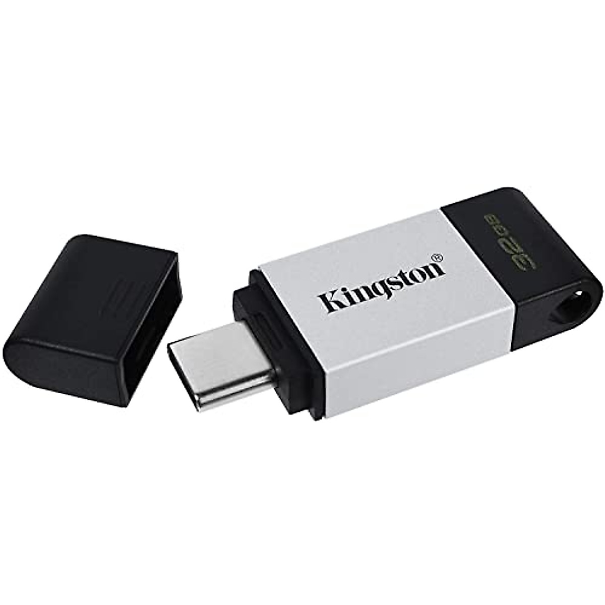 Kingston DataTraveler 80 32GB USB Type-C Flash Drive (DT80/32GB), Metal