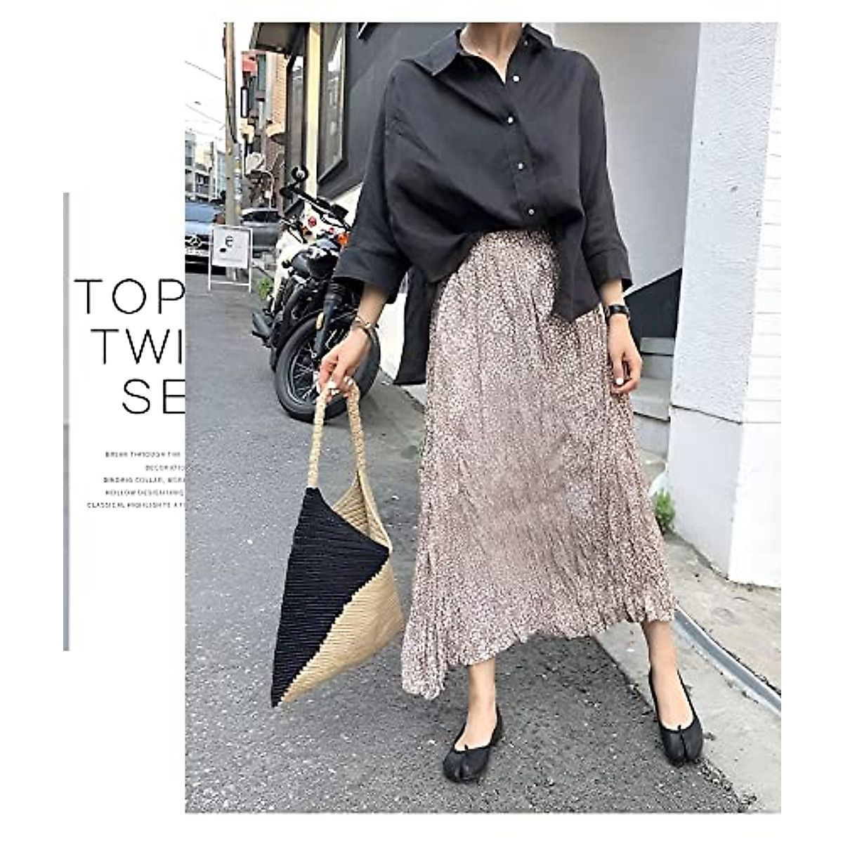 LOE JHCY Straw Bag Large Capacity Raffia Straw Handbags for Women Summer Beach Handmade Weaving Crossbody Bag for Outdoor Vacation