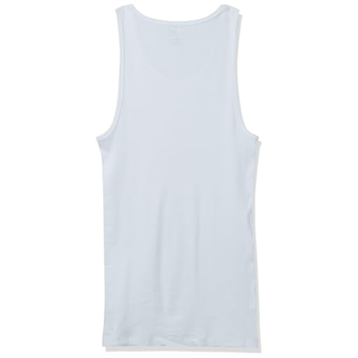 Calvin Klein mens 100% Cotton T-Shirt 3 count WHITE, TANK XL