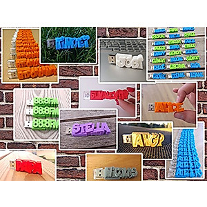 Customized USB Stick with Personalized Name, Date or Message in Your Choice of 15 Vibrant Colors. Choose 8, 16, 32GB Thumb Drive. Fun Gift for Birthday, Wedding, Business