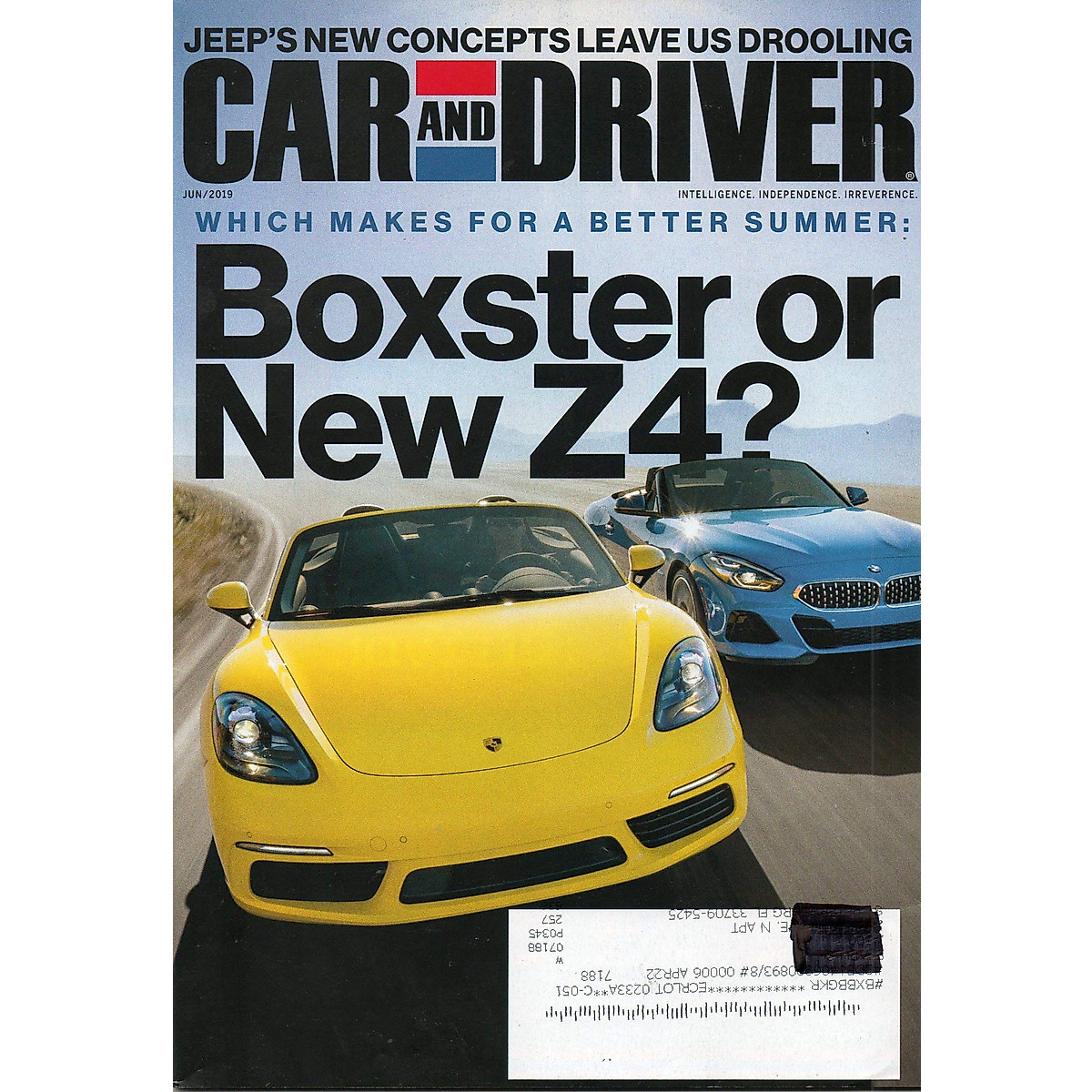 2019 ASTON MARTIN VALKYRIE Jeep's New Concepts 2020 KIA TELLURIDE Car and Driver Magazine BMW Z4 vs PORSCHE 718 BOXSTER Mazda 3 Hatchback AWD Land Rover Range Evoque VOLVO S60 R-DESIGN T6 AWD